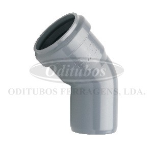 Curva pvc 45º x 110